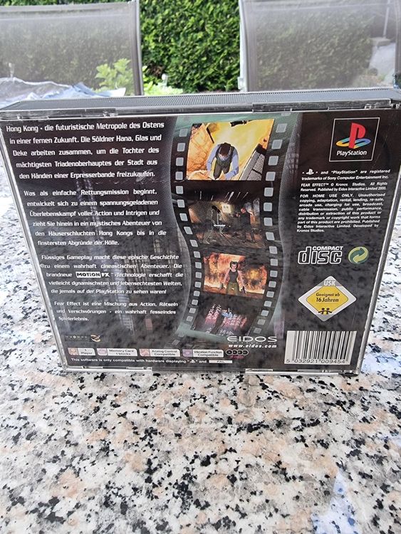 Fear Effect Ps1 (Gebraucht) in Schaffhausen für CHF 6 – mit Lieferung auf Ricardo kaufen