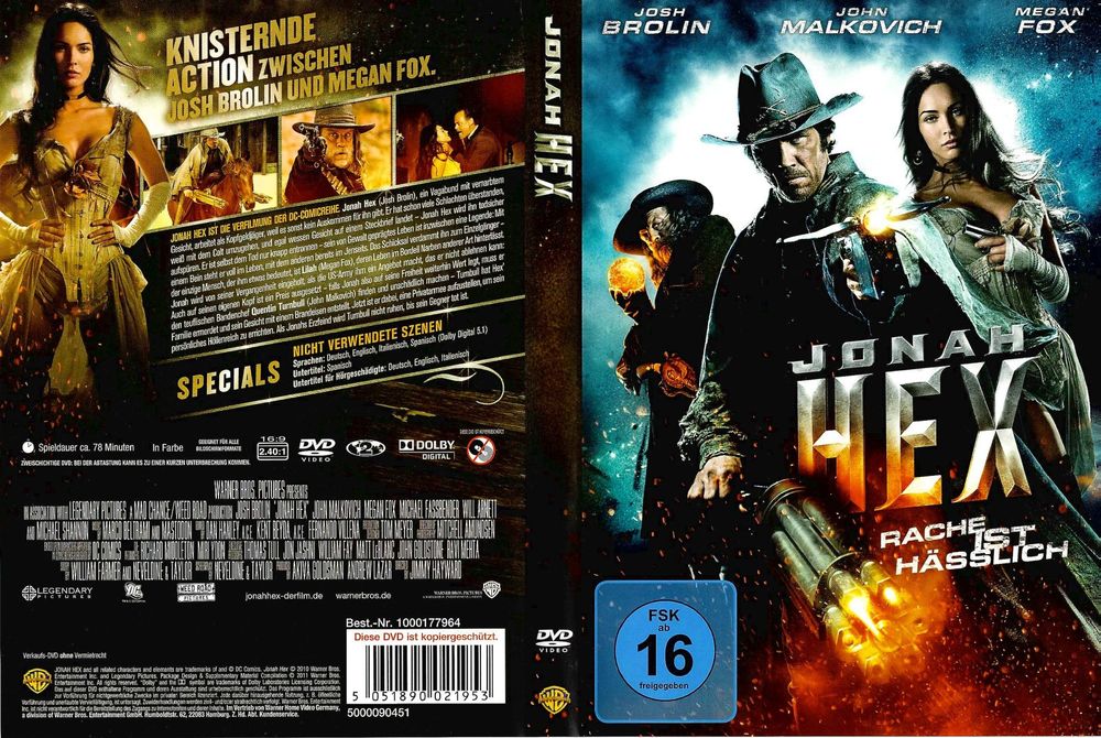 Jonah Hex - Rache ist hässlich DVD (Gebraucht) in Hedingen für CHF 1 – mit Lieferung auf Ricardo ...