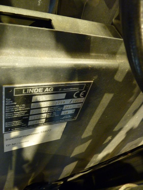 Linde-Stapler, Elektro-E 20, Frontachsenmotoren revidiert (Defekt) in ...