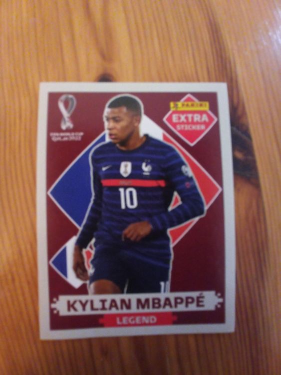 Panini WM 2022 Extra Sticker, Kylian Mbappé (Neu (gemäss Beschreibung)) in Fehraltorf für CHF 19 ...