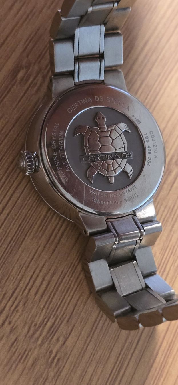 CERTINA PRECIDRIVE UHR TITANIUM 1888 DATE SAPPIRE CHRISTAL (Gebraucht ...