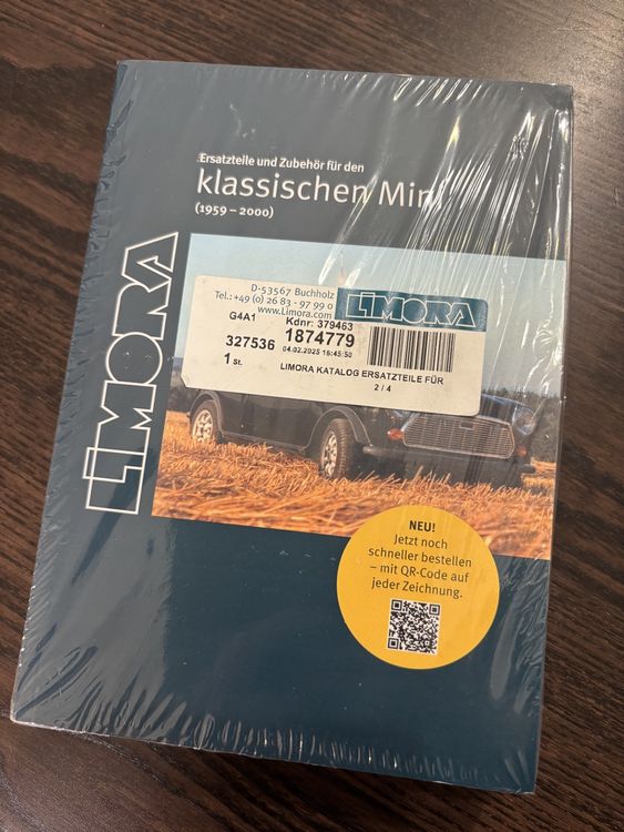 Limora Katalog Ersatzteile Mini 1959-2000 (Neu und originalverpackt) in ...