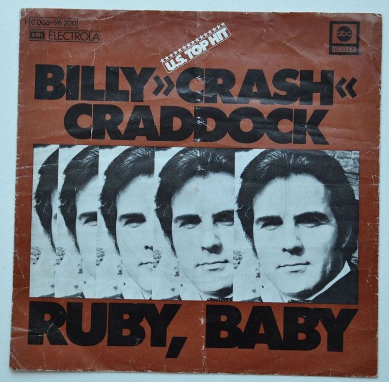 Single: BILLY CRASH CRADDOCK - Ruby Baby (Gebraucht) in Frenkendorf für ...