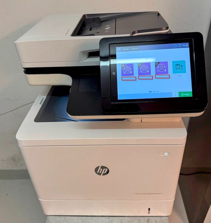 HP Color LaserJet MFP M577 – Top Zustand, kaum gebraucht (Gebraucht) in ...