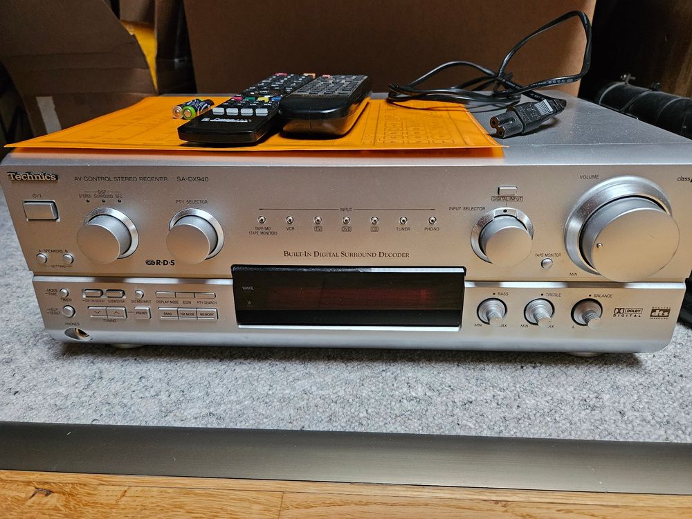 Technics SA-DX940 AV Receiver Dolby Digital/DTS | Kaufen auf Ricardo