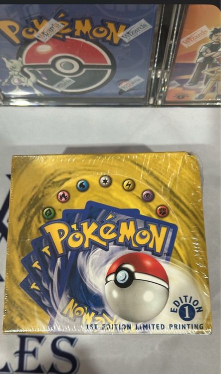 Pokemon Base Set 1st Edition Booster Box (Neu (gemäss Beschreibung)) in ...