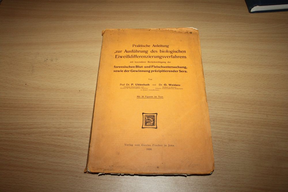 Praktische Anleitung zur Ausführung des biologischen Eiweiss (Gebraucht ...