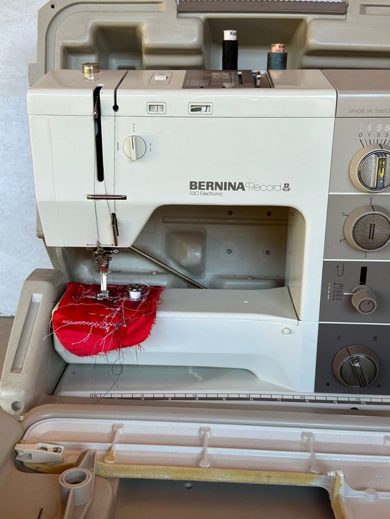 Bernina 930..Nähmaschine Electronic (Gebraucht) in Saas im Prättigau ...