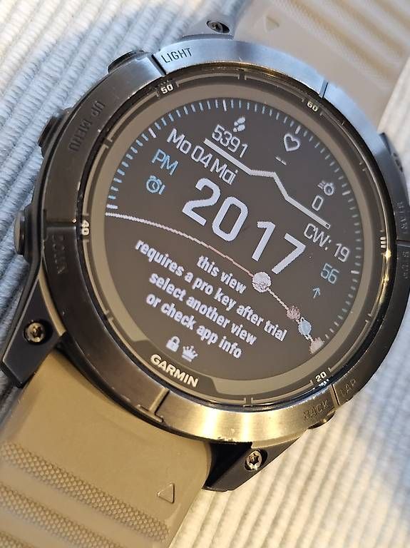 Garmin Fenix 7X Pro Sapphire Solar bewährte Abenteuer-Uhr (Gebraucht ...