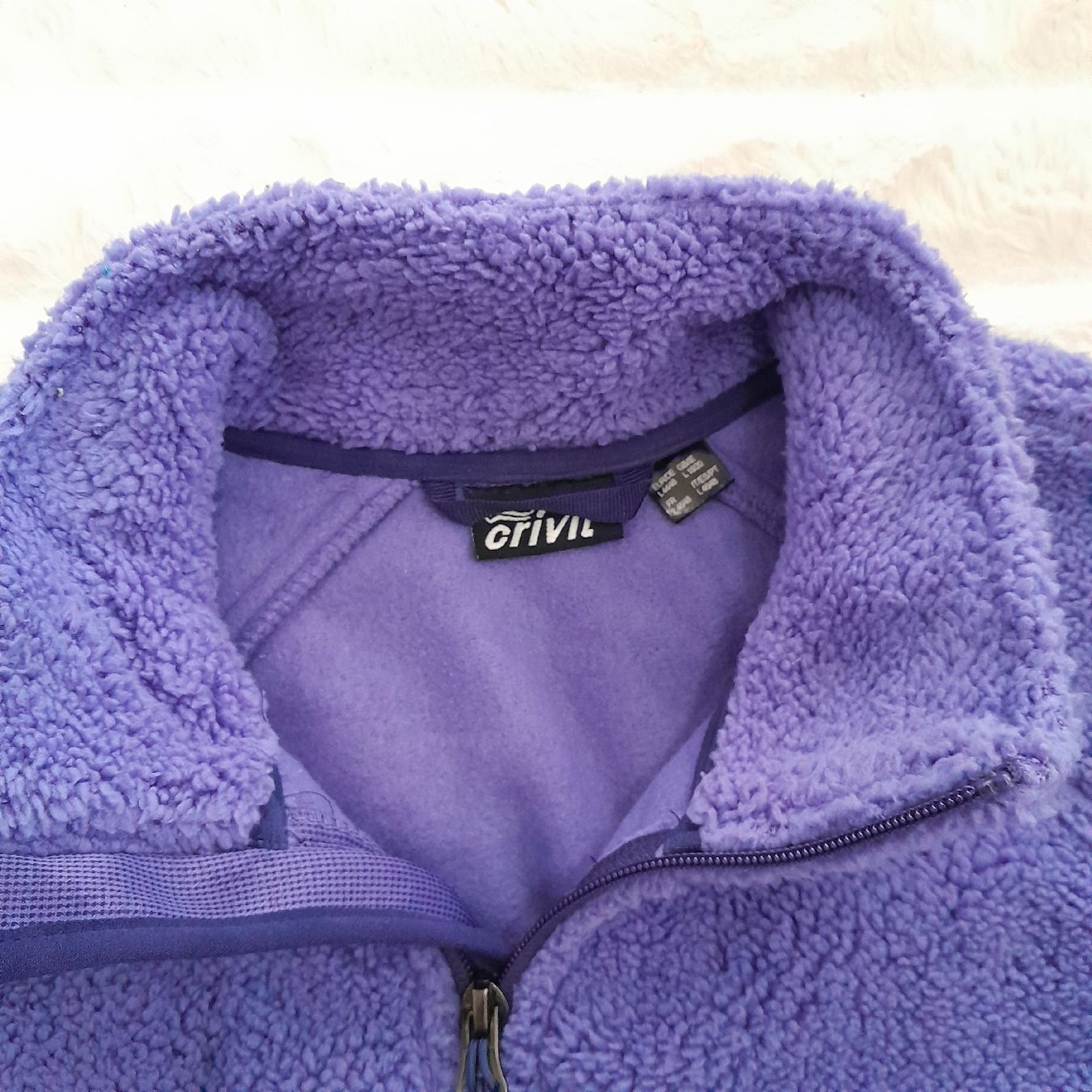 Veste polaire Crivit violette, taille L - pour femme. (D'occasion) à ...