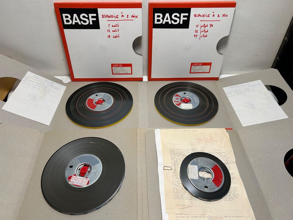 Bande magnétique professionnelle BASF LGR50 (x4) | Kaufen auf Ricardo