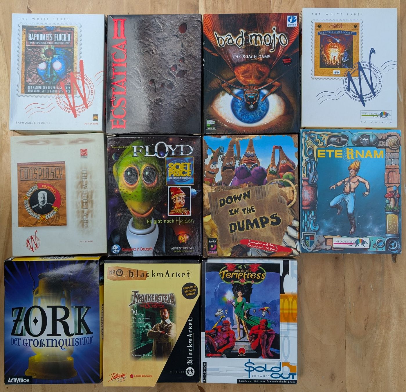 Top PC Adventures Raritäten, 10 Stück, unbedingt ansehen (Gebraucht) in ...