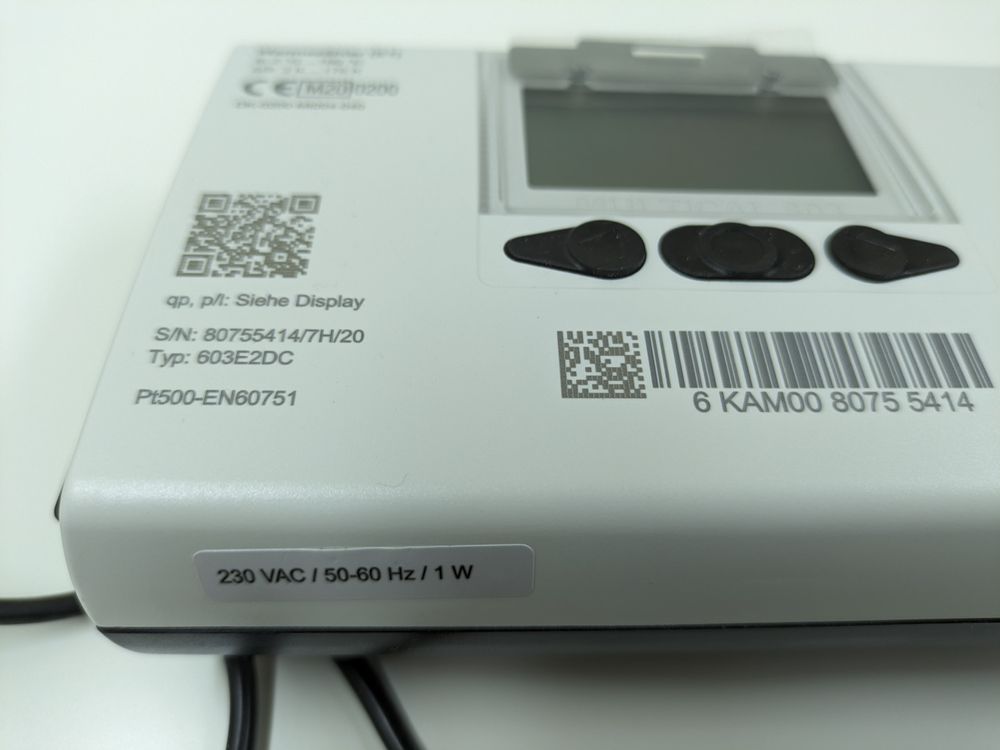 Kamstrup Multical 603 Ultraflow Wärmezähler mit M-Bus (Neu (gemäss ...