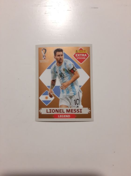 Panini WM 2022 Messi Legend Sticker Bronze | Kaufen auf Ricardo