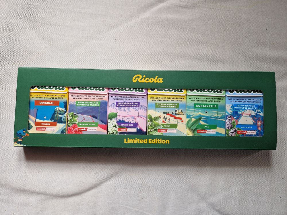 Ricola Limited Edition Winter Box, 6 Sorten, Neu! (Neu (gemäss ...