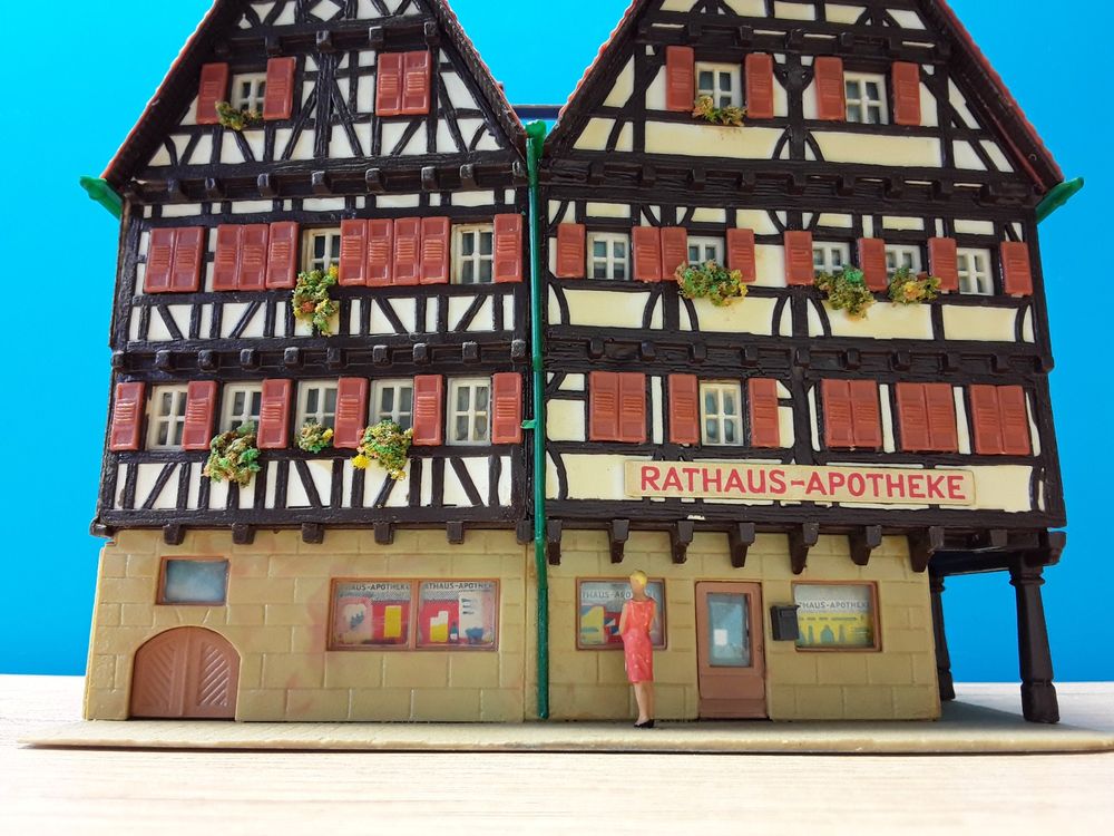 Kibri Haus _ Wohn - und Geschäftshaus _ Riegelhaus _ Spur H0 (Gebraucht) in Uerikon für CHF 25 ...