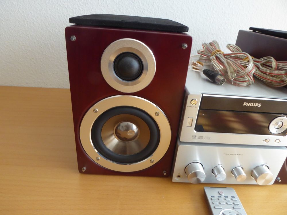 Philips MCM 772/12 Komponenten-HiFi-System 2x100Watt USB Ans (Gebraucht ...