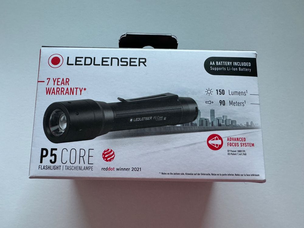 LED Lenser P5 Core Taschenlampe (Neu und originalverpackt) in Bonaduz ...
