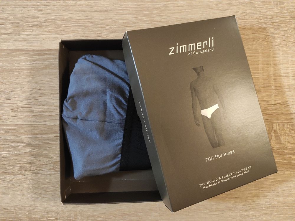 Zimmerli Unterhosen 700 Pureness NEU (Neu und originalverpackt) in Zürich für CHF 19 – mit ...