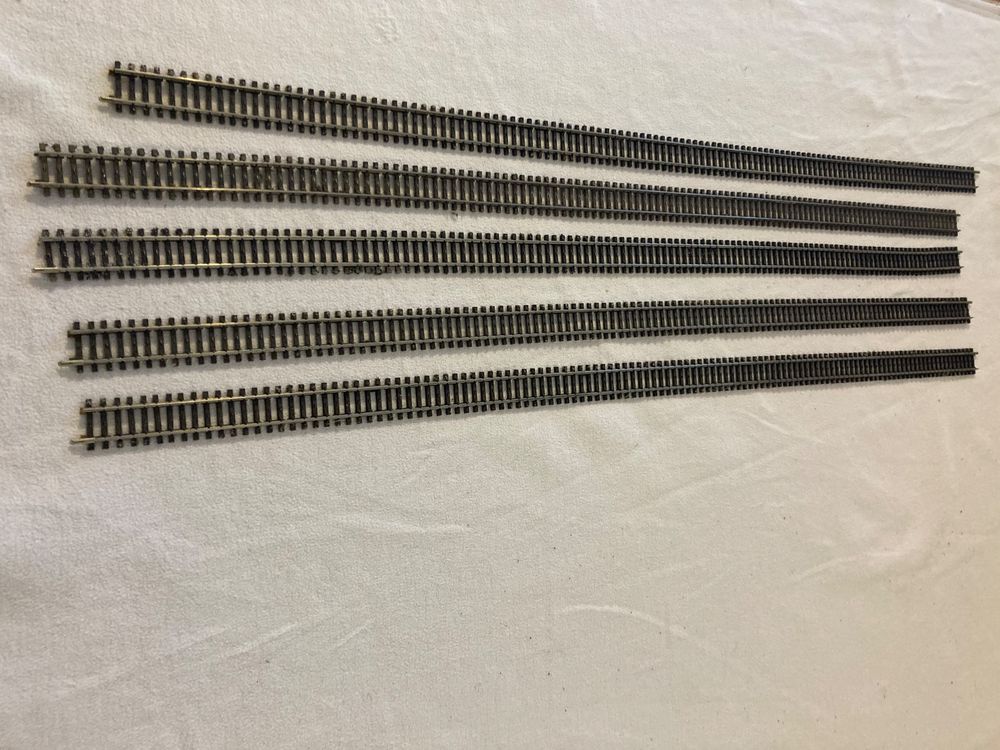 5 flexible K-Gleis 90 cm H0, Märklin Art. 2205, gebr. ov (Gebraucht) in ...