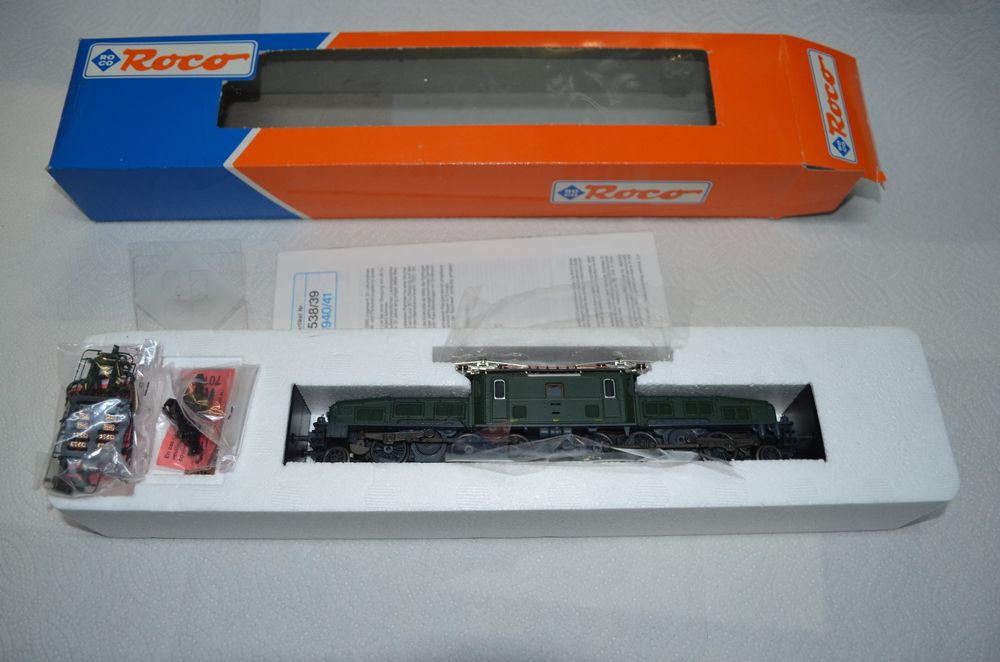 Roco Be 6/8 Krokodil dunkelgrün (Neu und originalverpackt) in ...