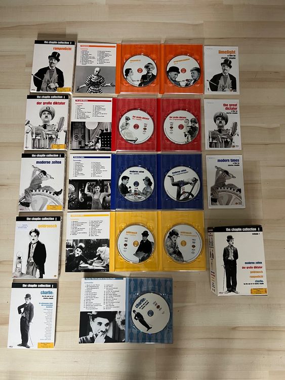 Charlie Chaplin Collection DVD Box Set Vol.1 (Gebraucht) in Altstätten ...