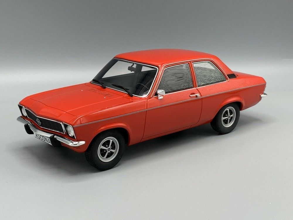 OPEL ASCONA A 1973 ROT 1:18 BOS | Kaufen auf Ricardo