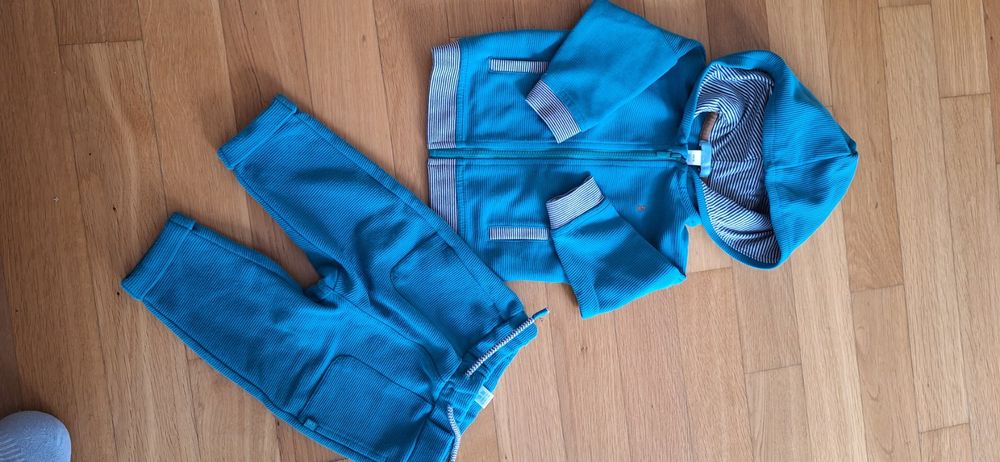 Obaibi Baby Cord Anzug türkis Gr. 68, Herbst (Gebraucht) in ...