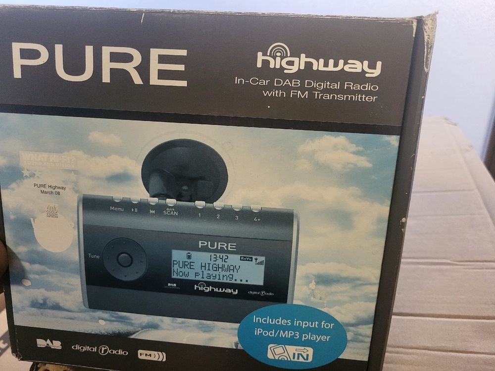 PURE Highway DAB Autoradio mit FM Transmitter (Neu (gemäss Beschreibung)) in Oberrüti für CHF 33 ...