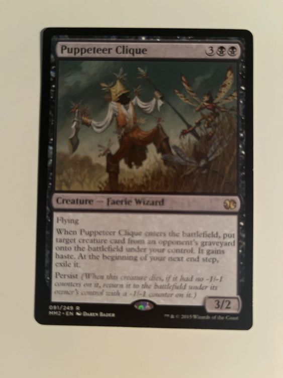 1 x Puppeteer Clique - Magic: The Gathering - MtG (Gebraucht) in Kriens ...