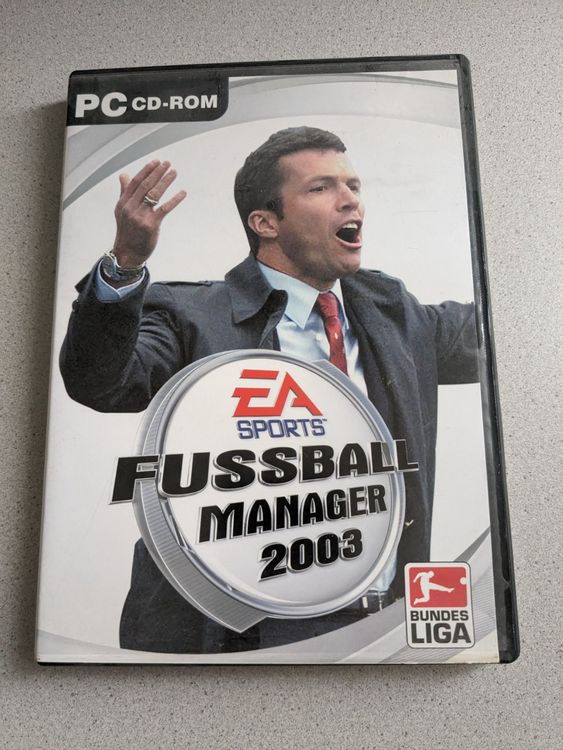 EA Sports Fussball Manager 2003 PC Game (Gebraucht) in Hefenhausen für ...