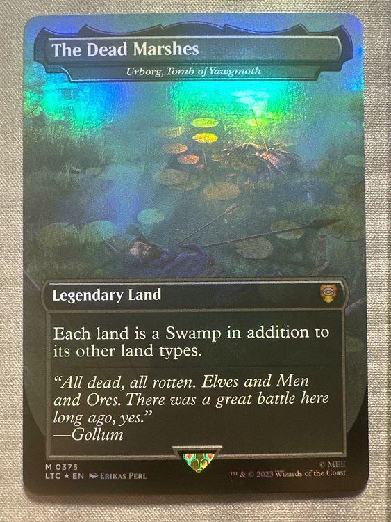 The Dead Marshes FOIL Variant 0375 Lord of the Rings (Neu (gemäss ...