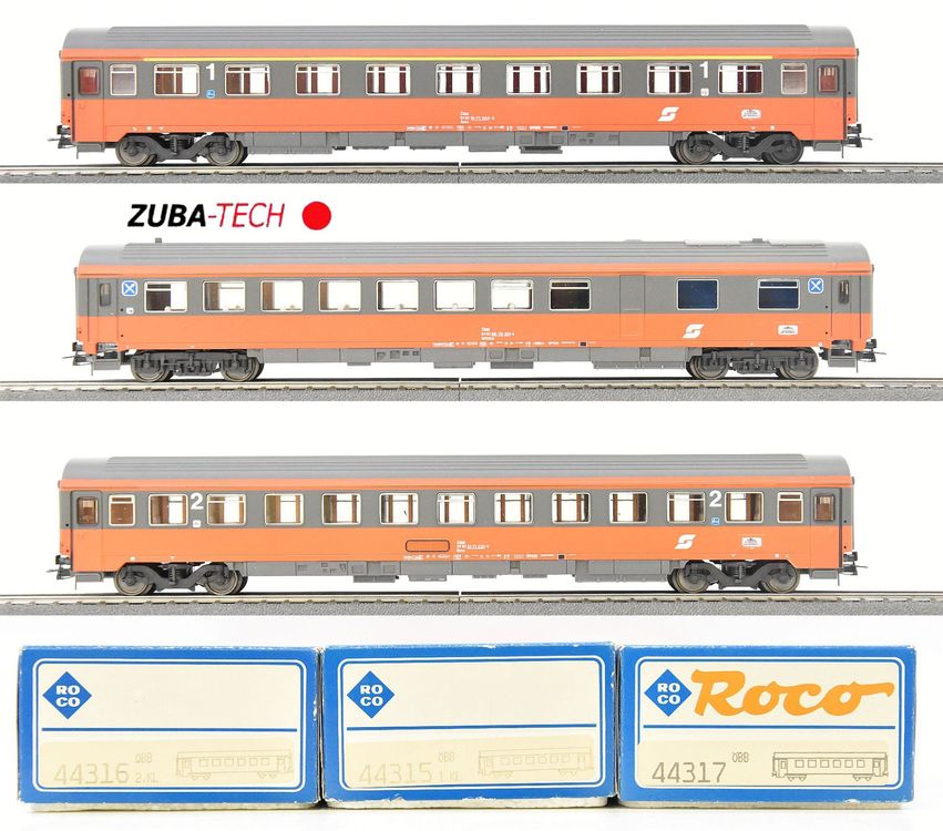 3x Roco Personenwagen der ÖBB H0 GS mit OVP (Gebraucht) in St. Gallen für CHF 67 – mit Lieferung ...