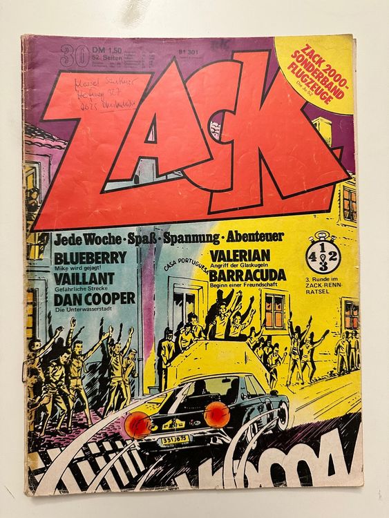 Rarität Zack Comics 30 von 1973 (Gebraucht) in Münsingen für CHF 4 ...