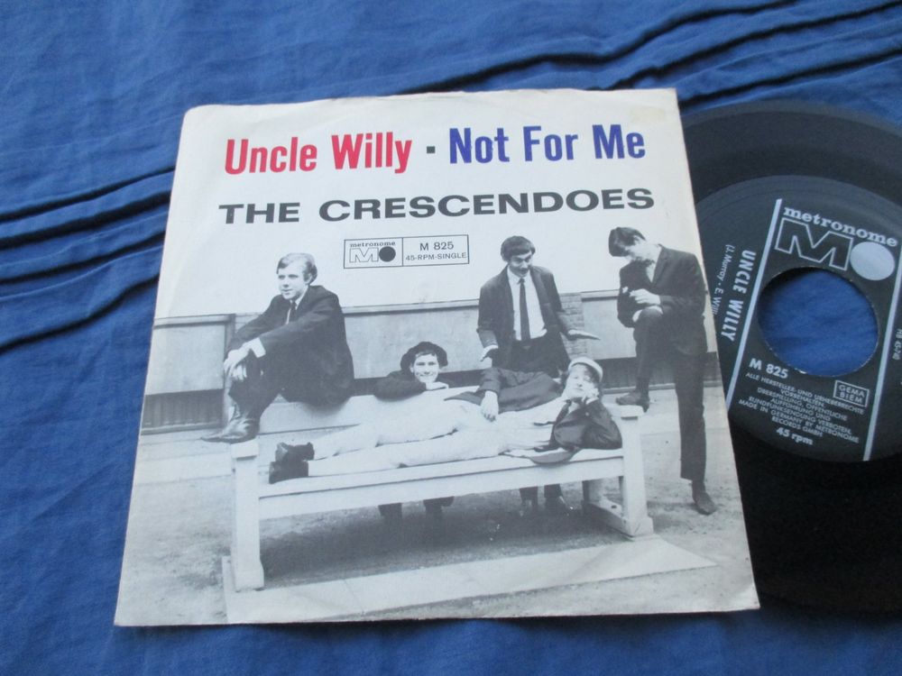 The Crescendoes : Uncle Willy - Not For Me | Kaufen auf Ricardo