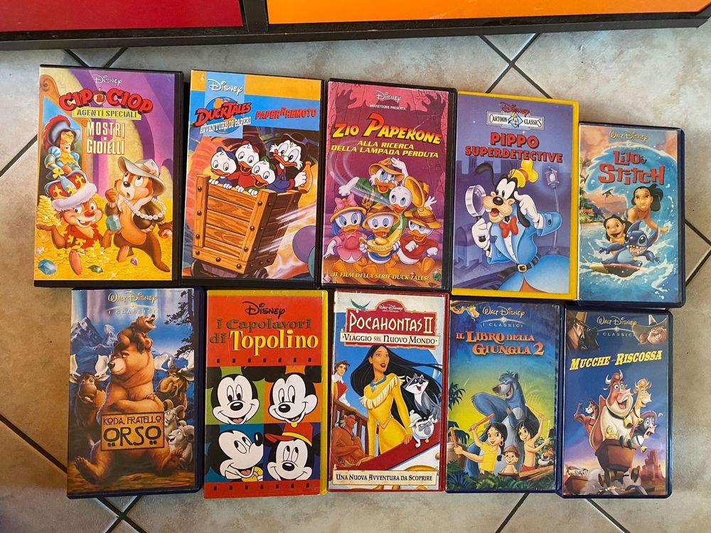 DISNEY 10 VHS VERSIONE ITALIANA | Kaufen auf Ricardo