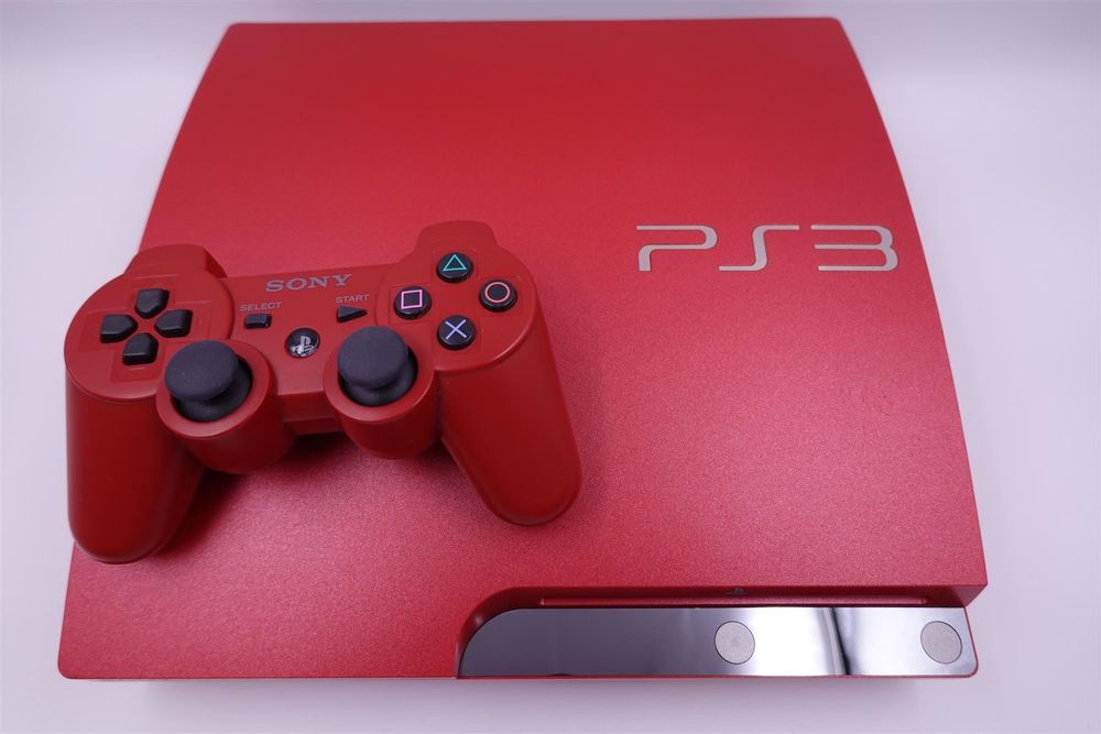 Playstation 3 Scarlet Red 320 GB (Gebraucht) in Herisau für CHF 130 – mit Lieferung auf Ricardo ...