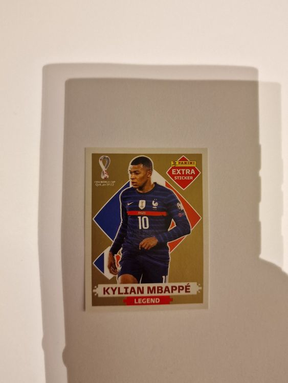 Panini WM 2022 extra sticker gold mbappe | Kaufen auf Ricardo
