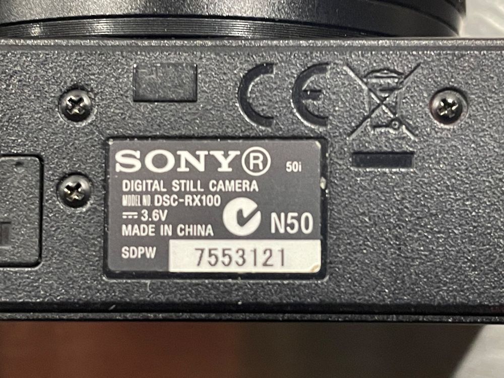 Fotokamera Sony Cyber shot DSC-RX100 N50 | Kaufen auf Ricardo