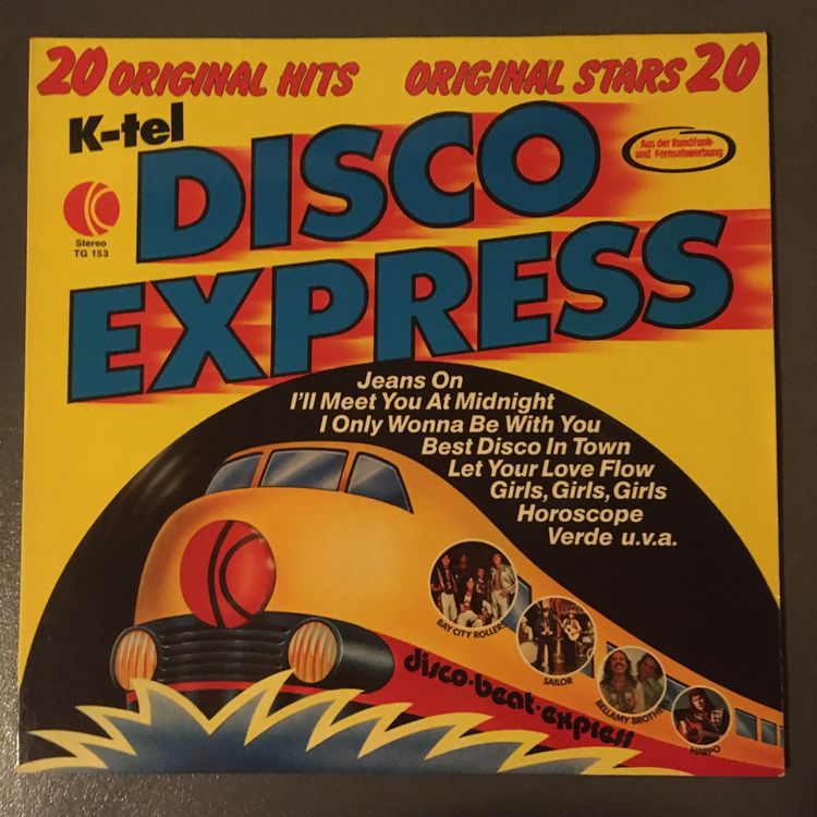 K-tel DISCO EXPRESS - hits - LP (Gebraucht) in dachsen für CHF 3.5 ...