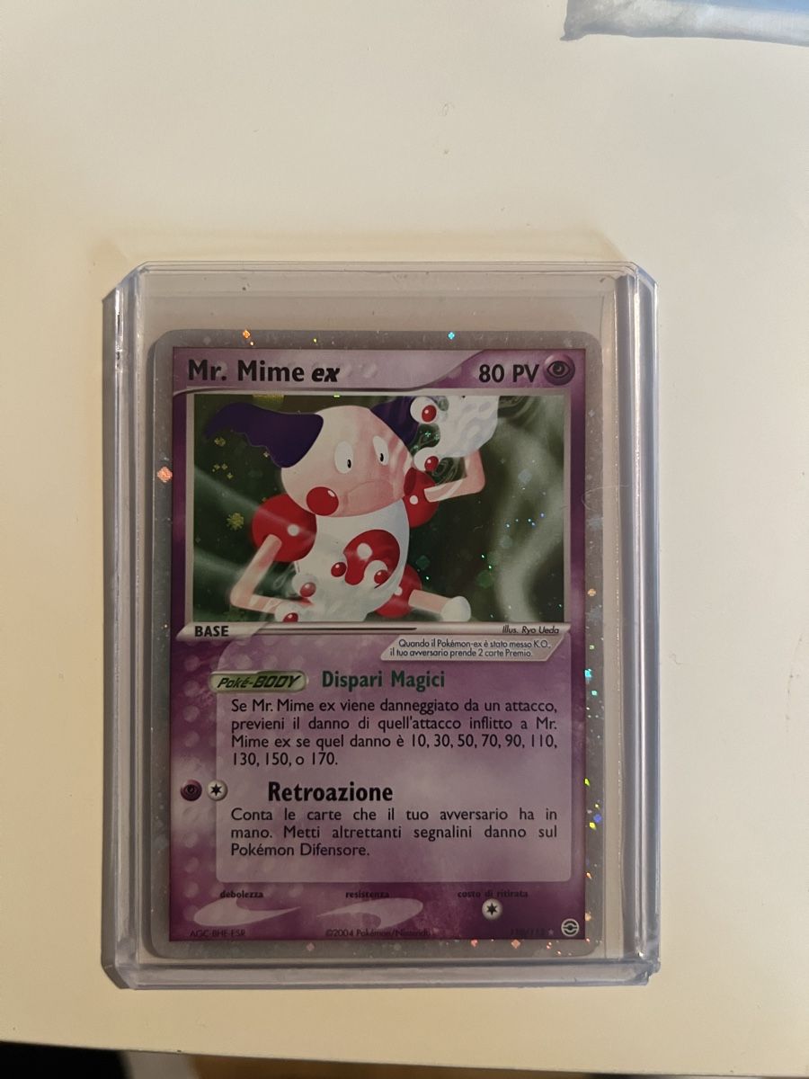 Mr. Mime ex - Seltene Pokemon Karte (Gebraucht) in Scharans für CHF 55 ...