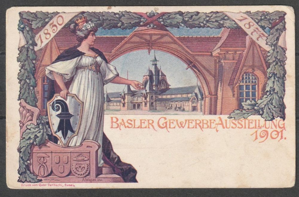 BASLER GEWERBE-AUSSTELLUNG 1901 (B1 (Gebraucht) in Ruggell für CHF 1 – mit Lieferung auf Ricardo ...