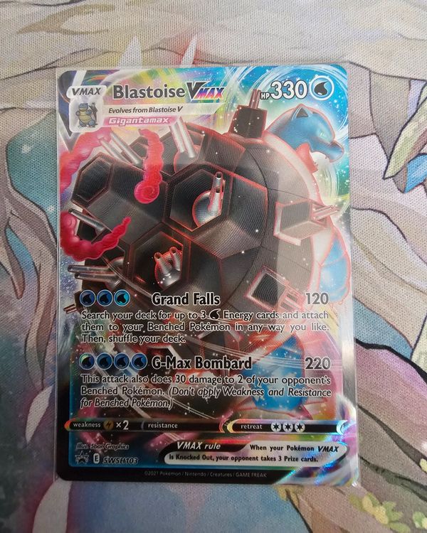 Blastoise VMAX EN (Gebraucht) in Wolfwil für CHF 5 – mit Lieferung auf ...