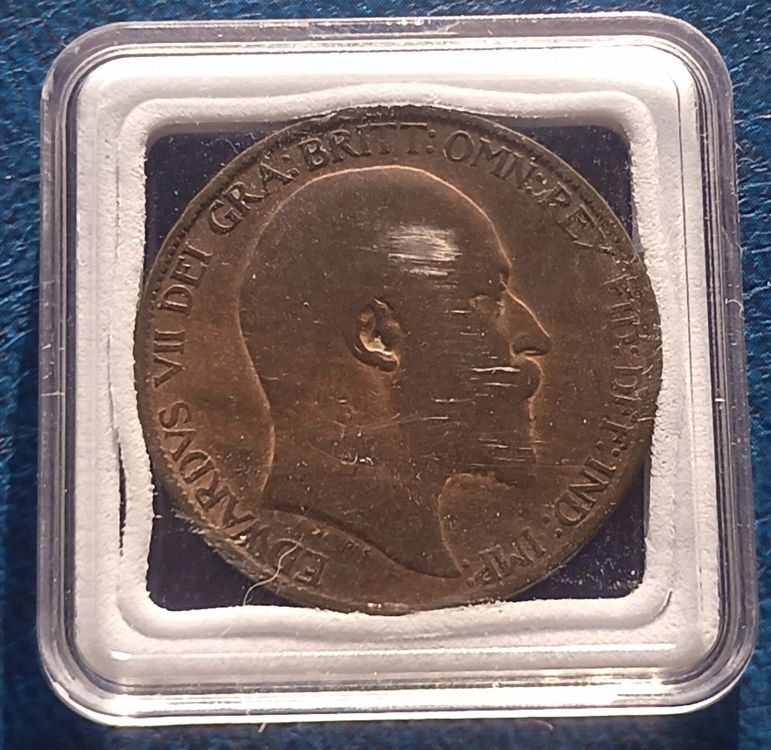 GROSSBRITANNIEN - 1908 - 1 / 2 PENNY - KOENIG EDWARD VII. | Kaufen auf ...
