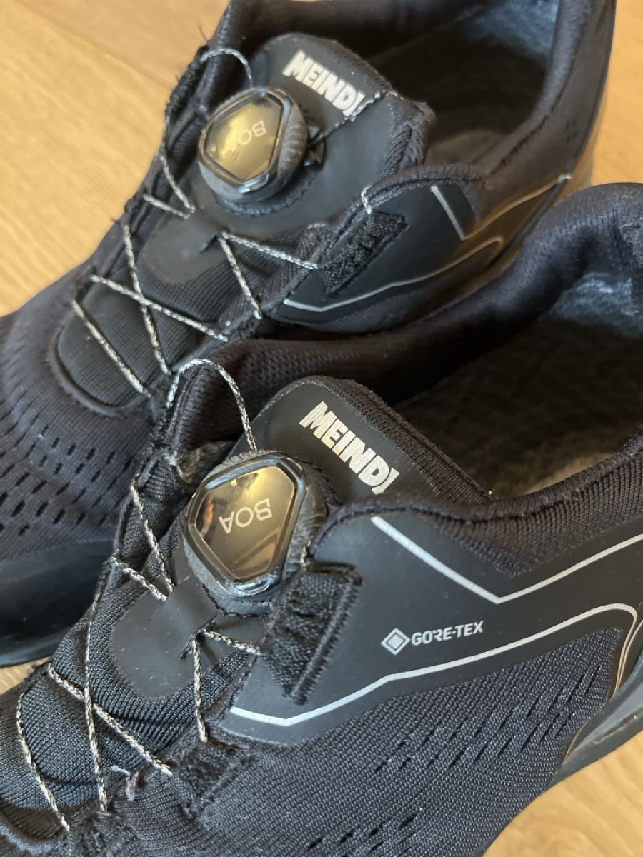 Meindl Schuhe Gore-Tex BOA schwarz, Grösse 44, mit Boa-Syste (Gebraucht ...