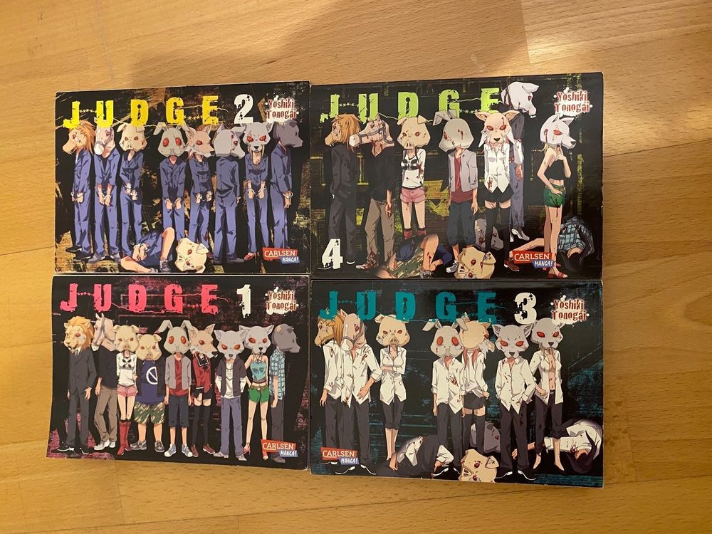 Judge Manga Band 1-4 | Kaufen auf Ricardo