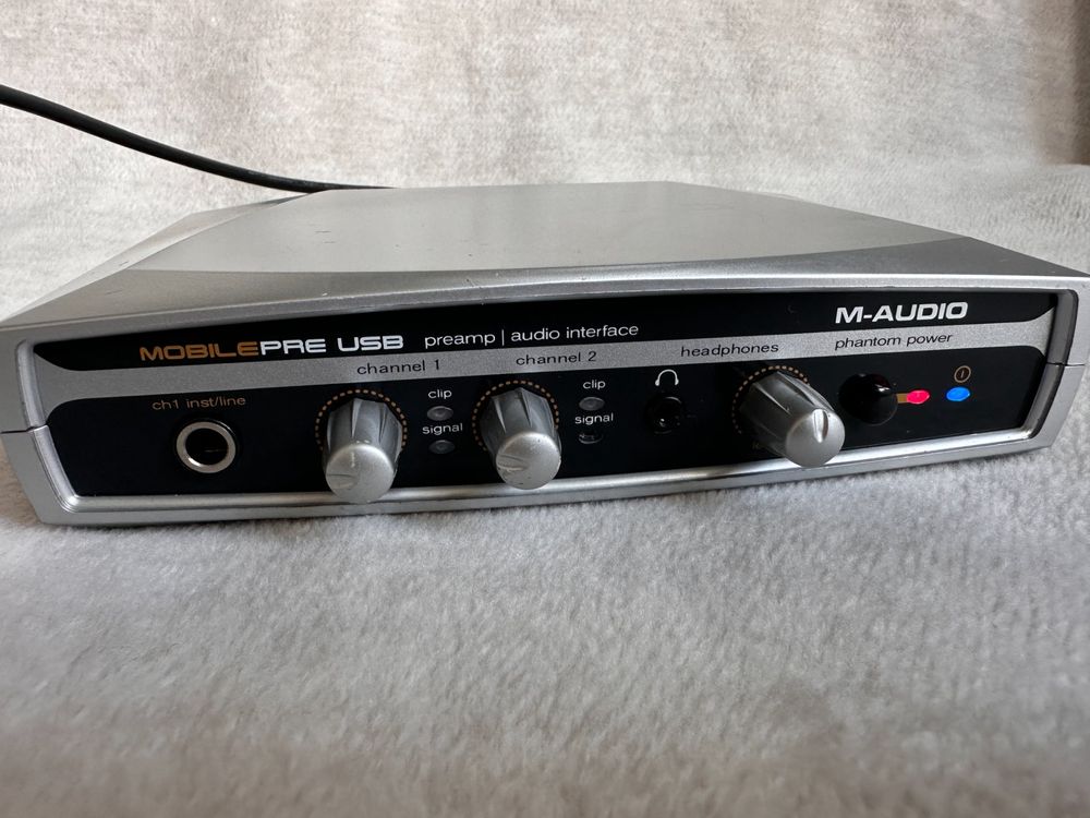 M-Audio MobilePre USB Audio Interface Soundkarte np160.- | Kaufen auf ...
