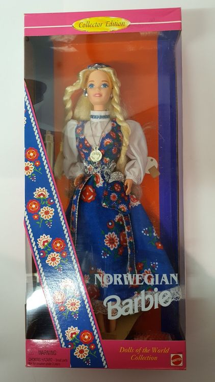 Barbie: Norwegian Barbie / Mattel 14450 / 1995 (Neu (gemäss ...