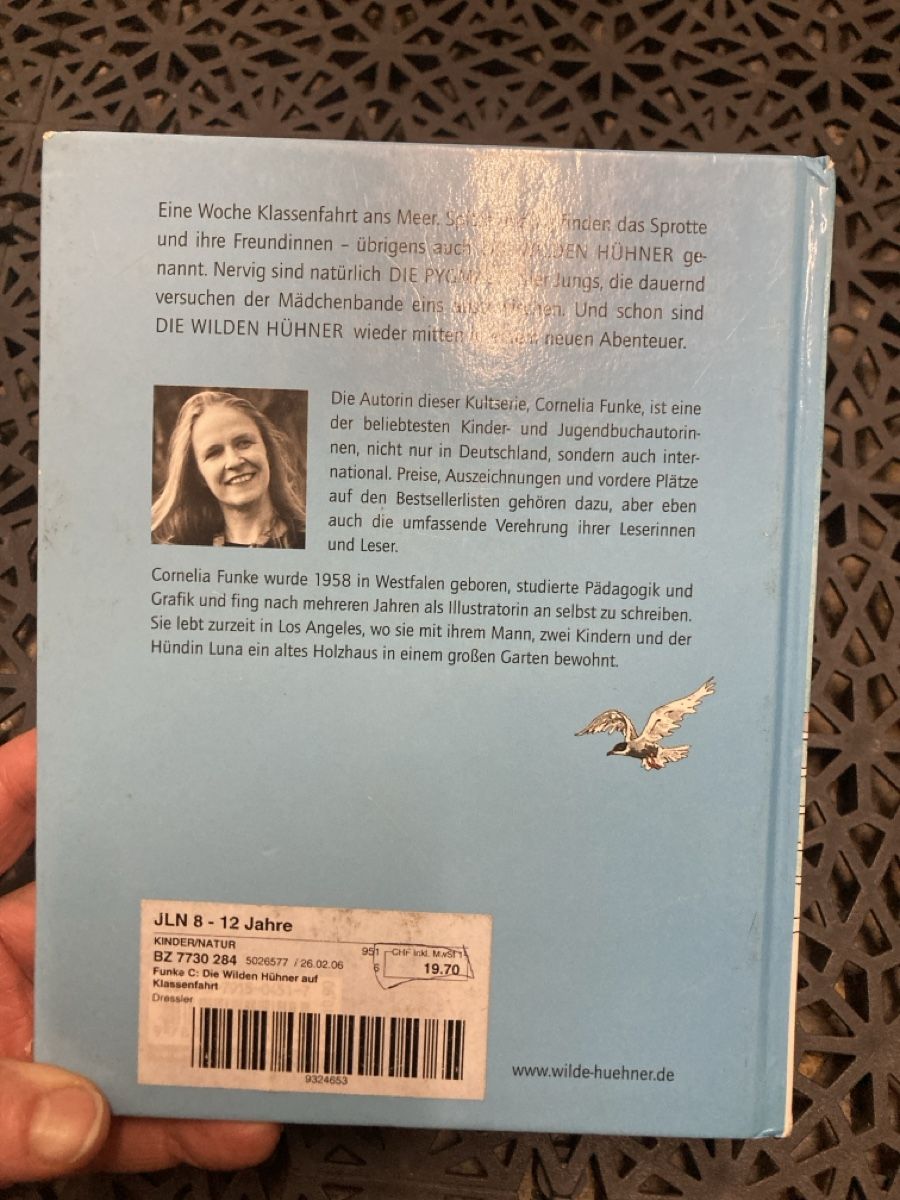 Cornelia Funke "Die wilden Hühner auf Klassenfahrt" Top! (Gebraucht) in ...