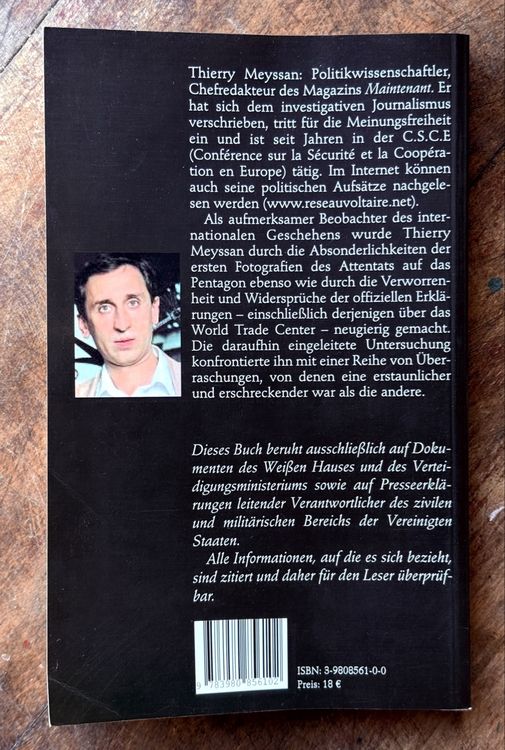 9/11 - Kein Flugzeug traf das Pentagon! Softcover (Gebraucht) in ...